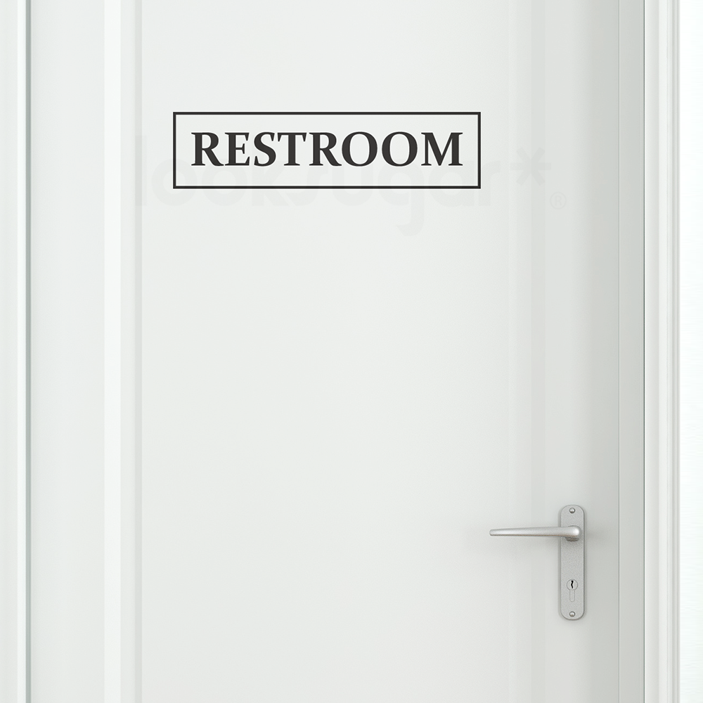 CUSTOM DOOR SIGN DECAL – looksugar