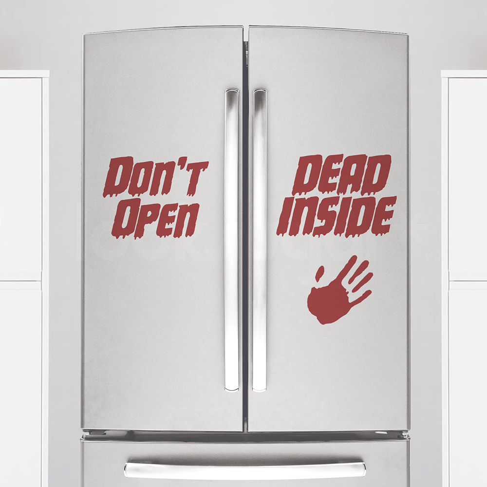 HALLOWEEN DECAL - DEAD INSIDE STICKERS – looksugar